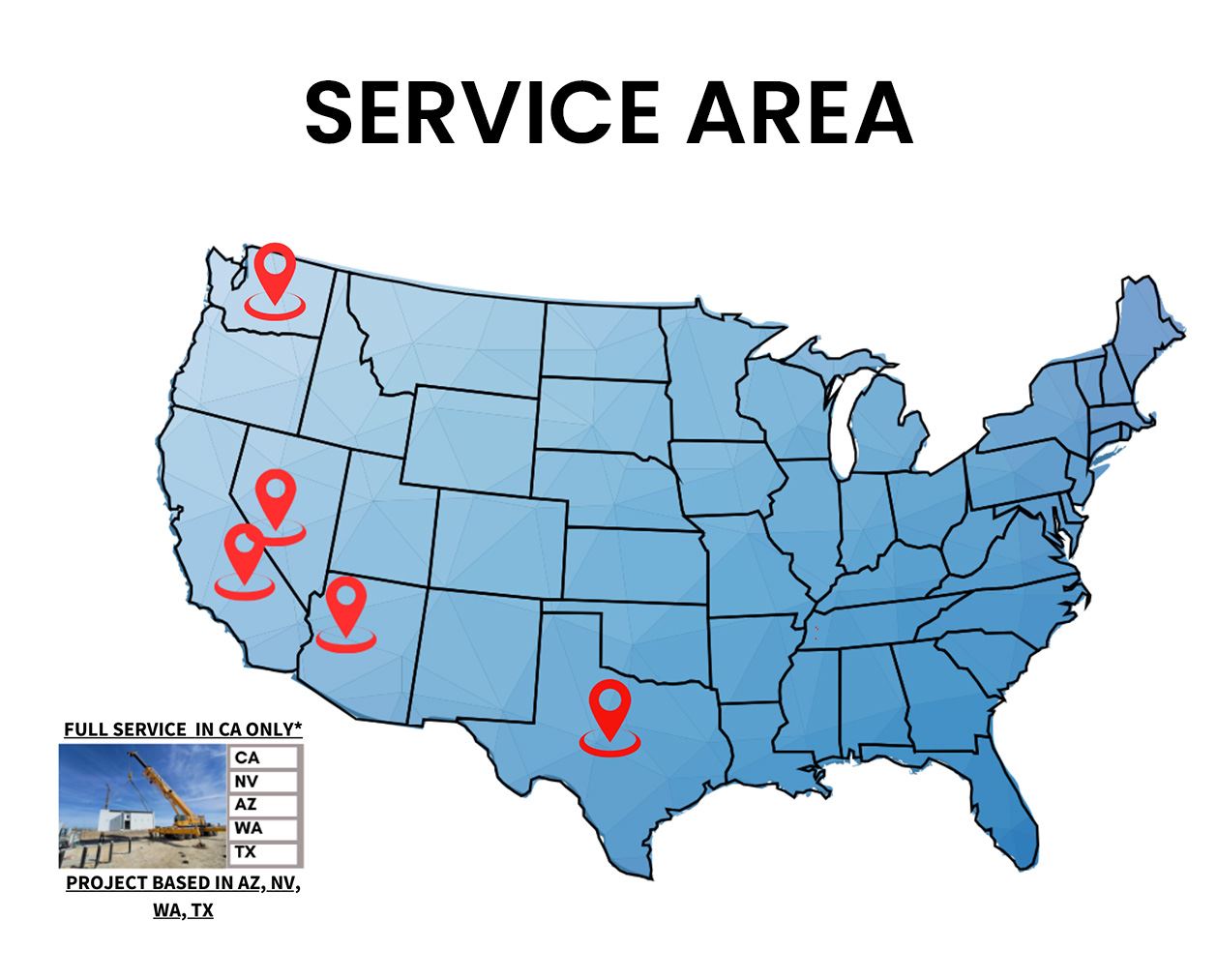 Areas We Serve | Southwest Industrial Electric